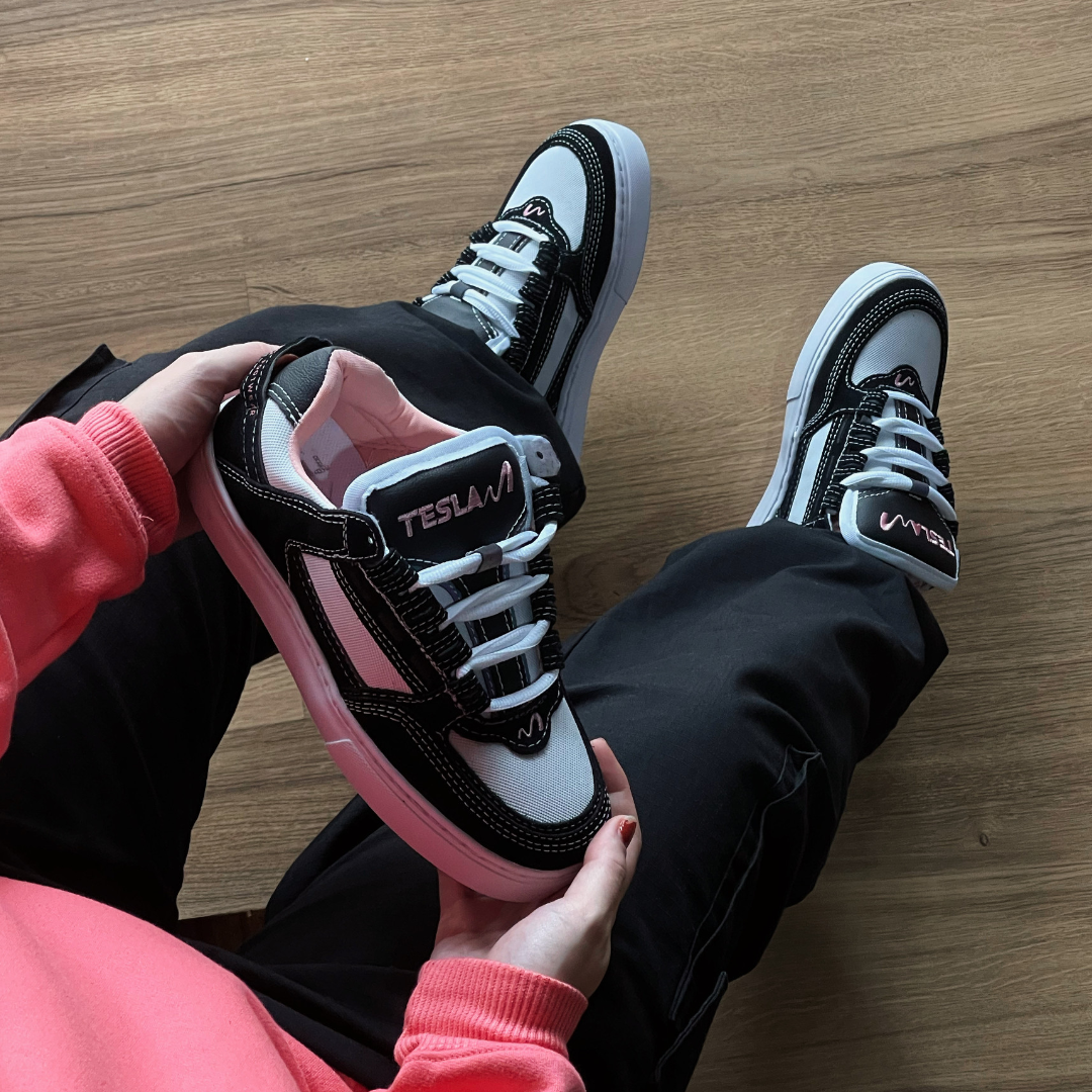 Tênis Tesla Coil Black Rose