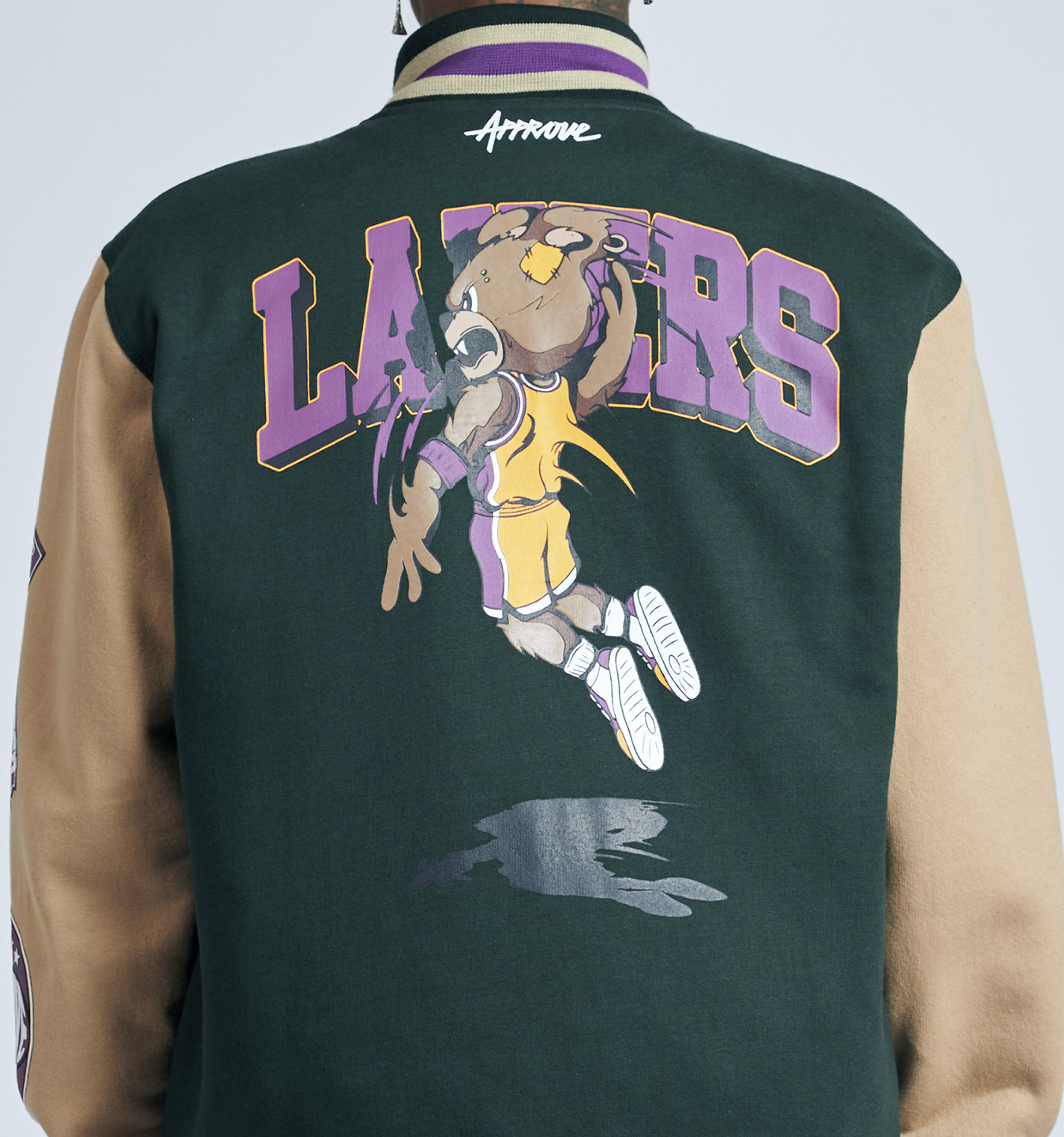 Jaqueta Approve College NBA Lakers Verde